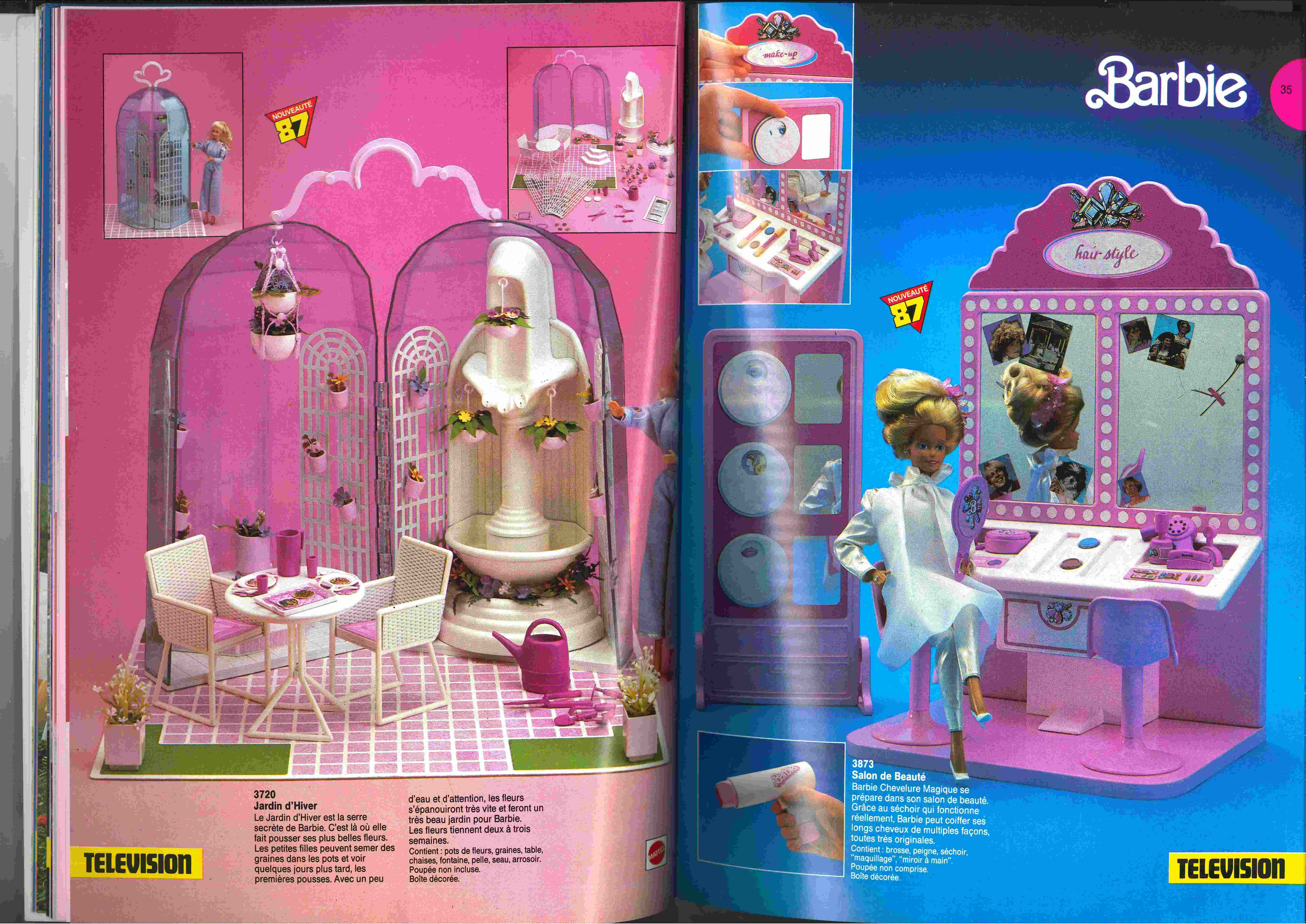 1987 Mattel :: Contenu